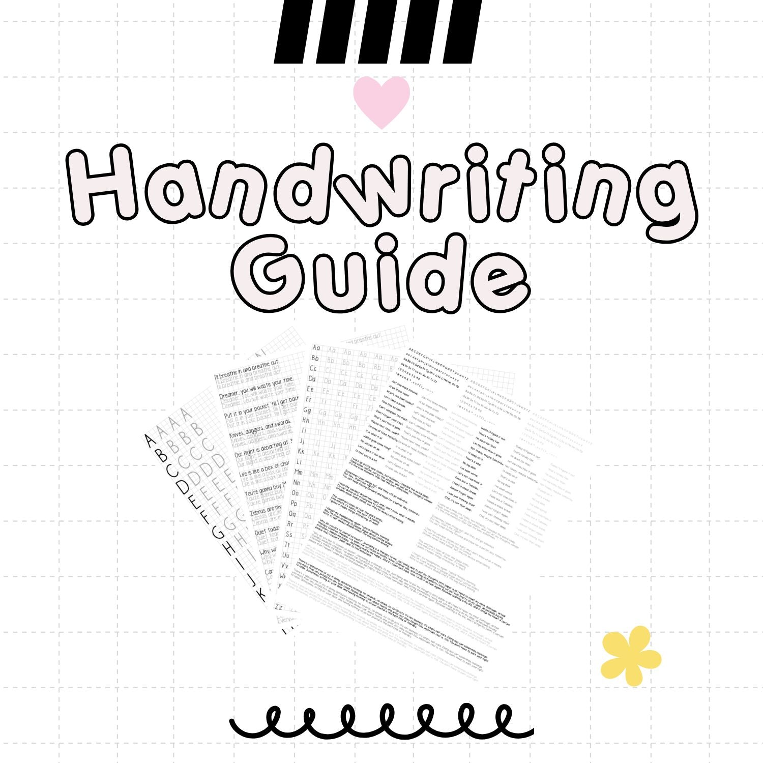 Handwriting Guide ♡ – Munchieko